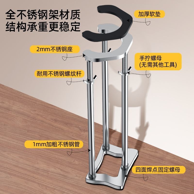 Undercounter Basin Support Frame Stainless Steel Ceramic Kitchen Sink ...