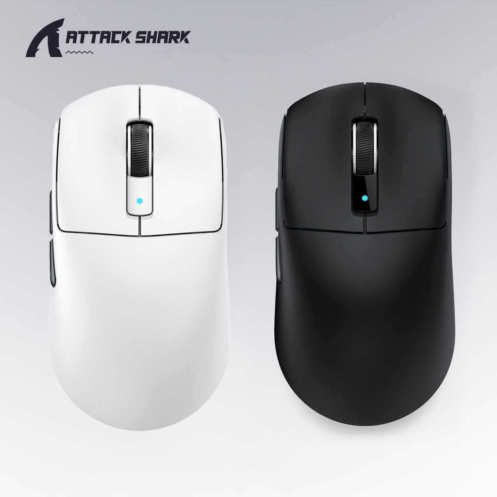 Attack Shark R6 Wireless Gaming Mouse 42000DPI 8K Polling Rate 3-mode ...