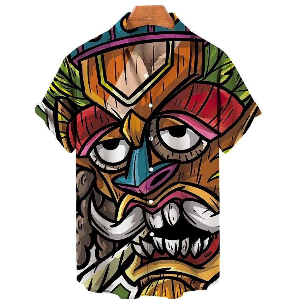 Quirky Harajuku Style Men Shirt 3D Printed Man/Women Casual Fashion ...
