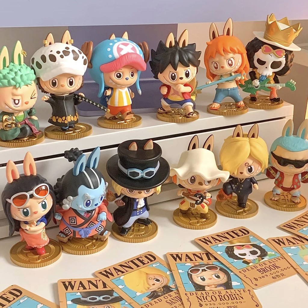 Pop Mart labubu THE MONSTERS x One Piece Series Mystery Box One Piece ...