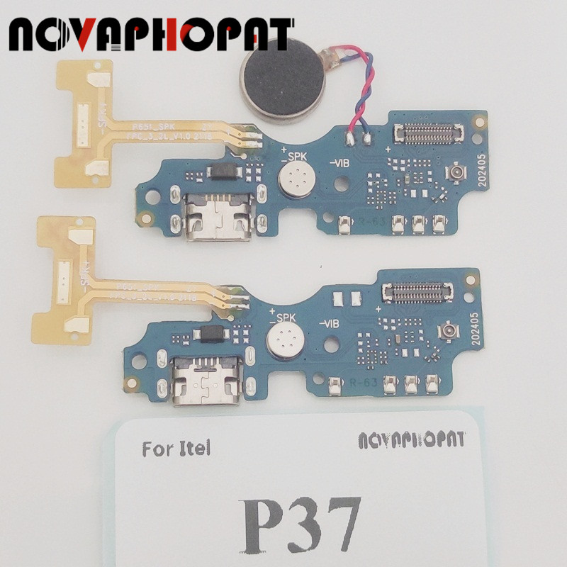 Novaphopat For Itel P37 P651W USB Dock Charger Port Plug Headphone ...