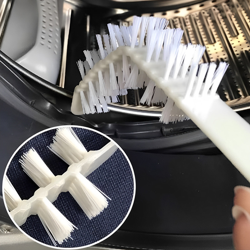 Rolling Washing Machine Brush Long Handle Inner Barrel Crevice Brush ...