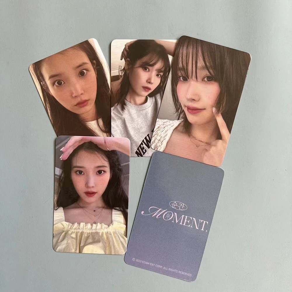 IU Debut 15th Anniversary Exhibition Commemorative Card IU Photocard 4 ...