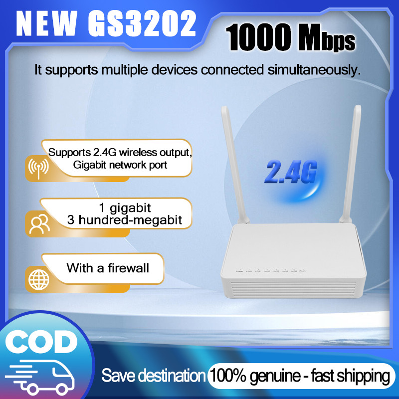 Gigabit GS3202 EPON/GPON/XPON ONU APC/UPC FTTH Modem Router with wifi ...