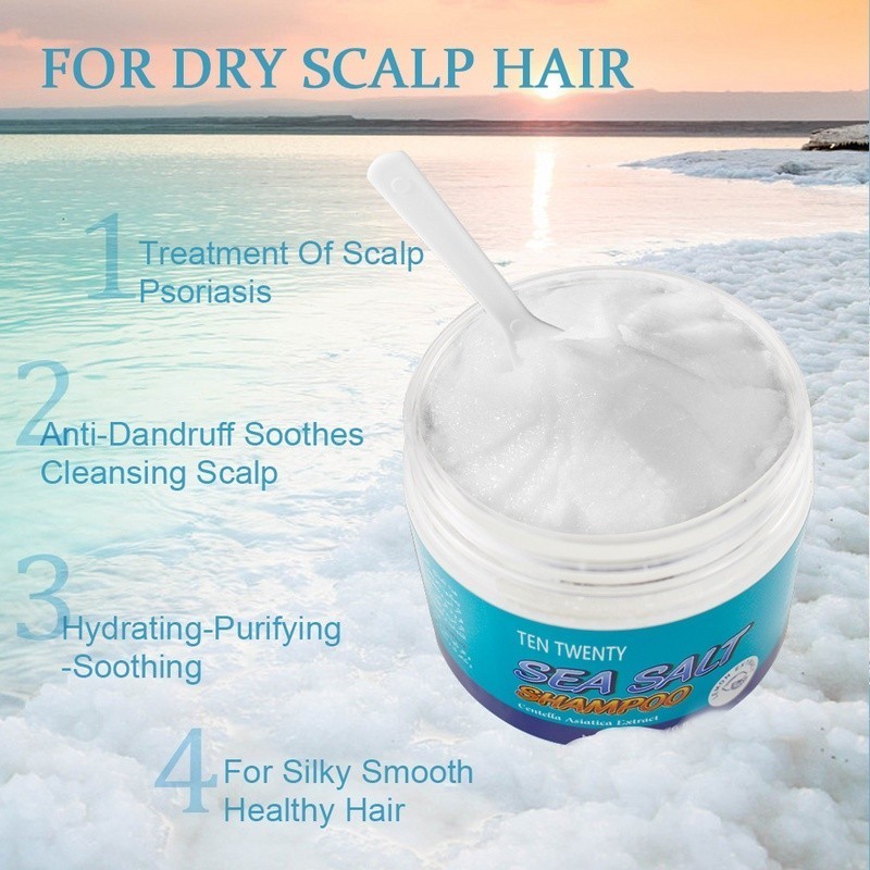 BUY1 TAKE2 New Sea Salt Aliver Shampoo Anti-Dandruff Scalp Itching ...