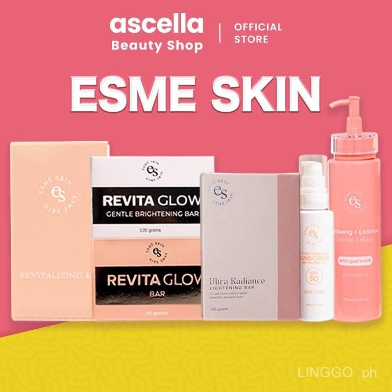 ESME SKIN Revita Glow Bar / Gentle Brightening Bar / Ultra Radiance Bar ...