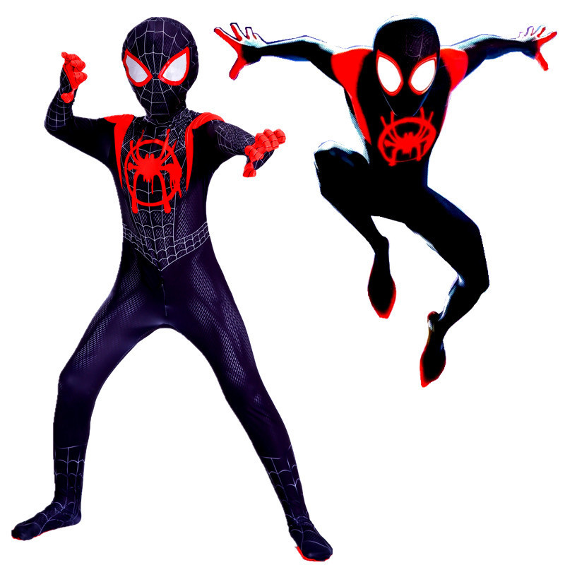 Costume Cosplay New Venom 2 Red Venom Jumpsuit Tights SpiderMan Hero ...