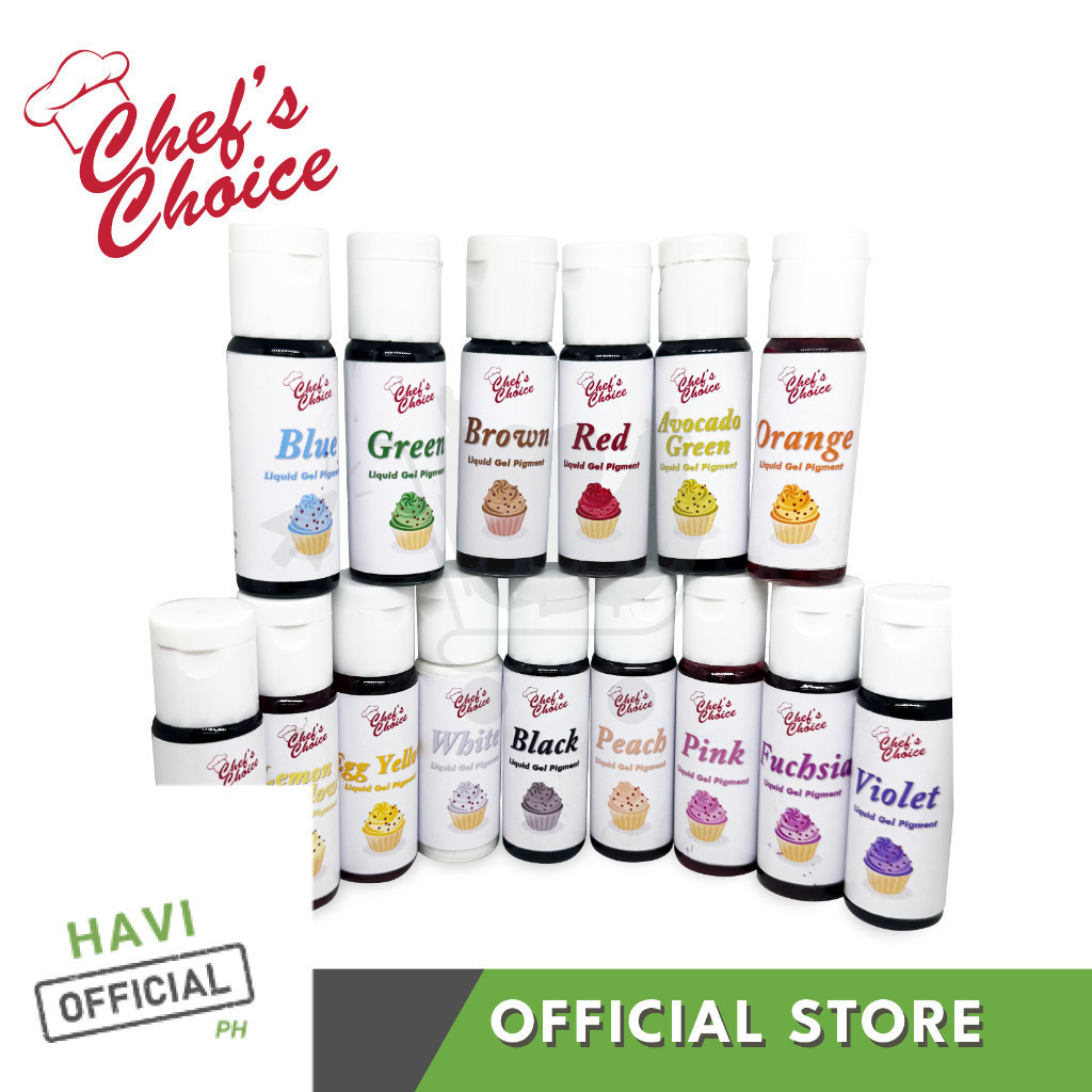 HAVI GROCERS Chef's Choice Liquid Gel Food Color for Keto and Low Carb ...
