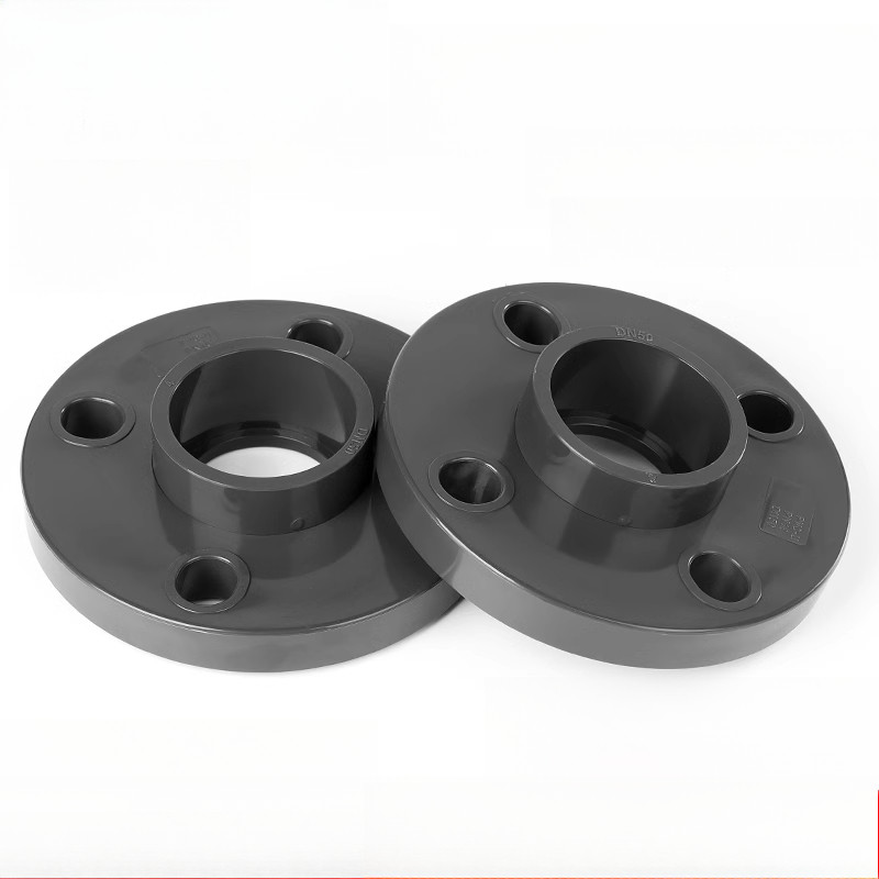 [.666.] UPVC flange ring looper plastic flange PVC pipe split flange ...