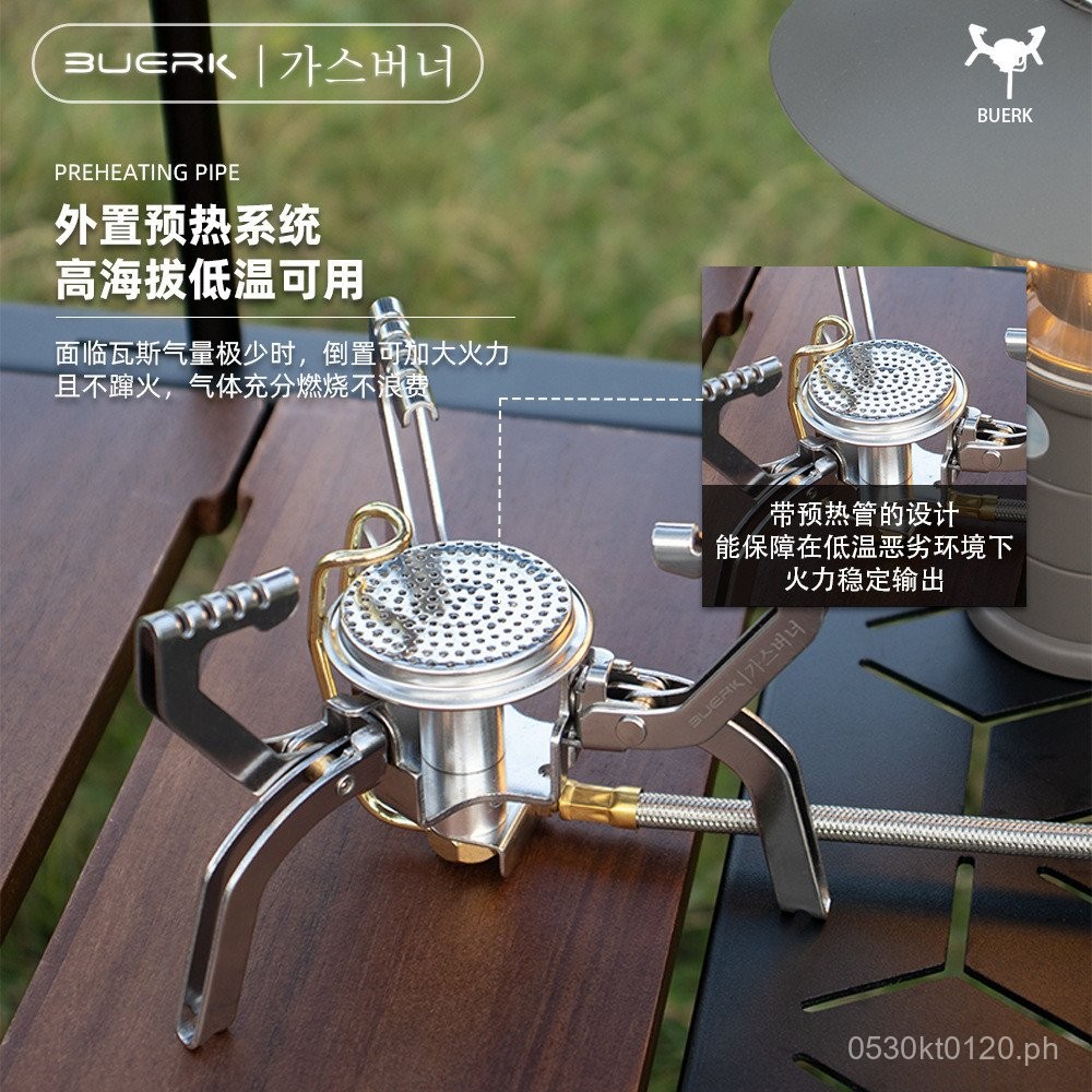 Outdoor Stove Head Camping Cooker Integrated Mini Stove with Electronic ...
