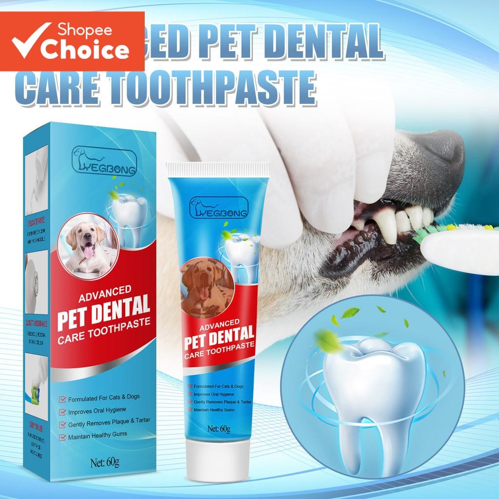 Yegbong Pet Oral Care To othpaste Dog Fresh Breath Mouth Deodorant ...