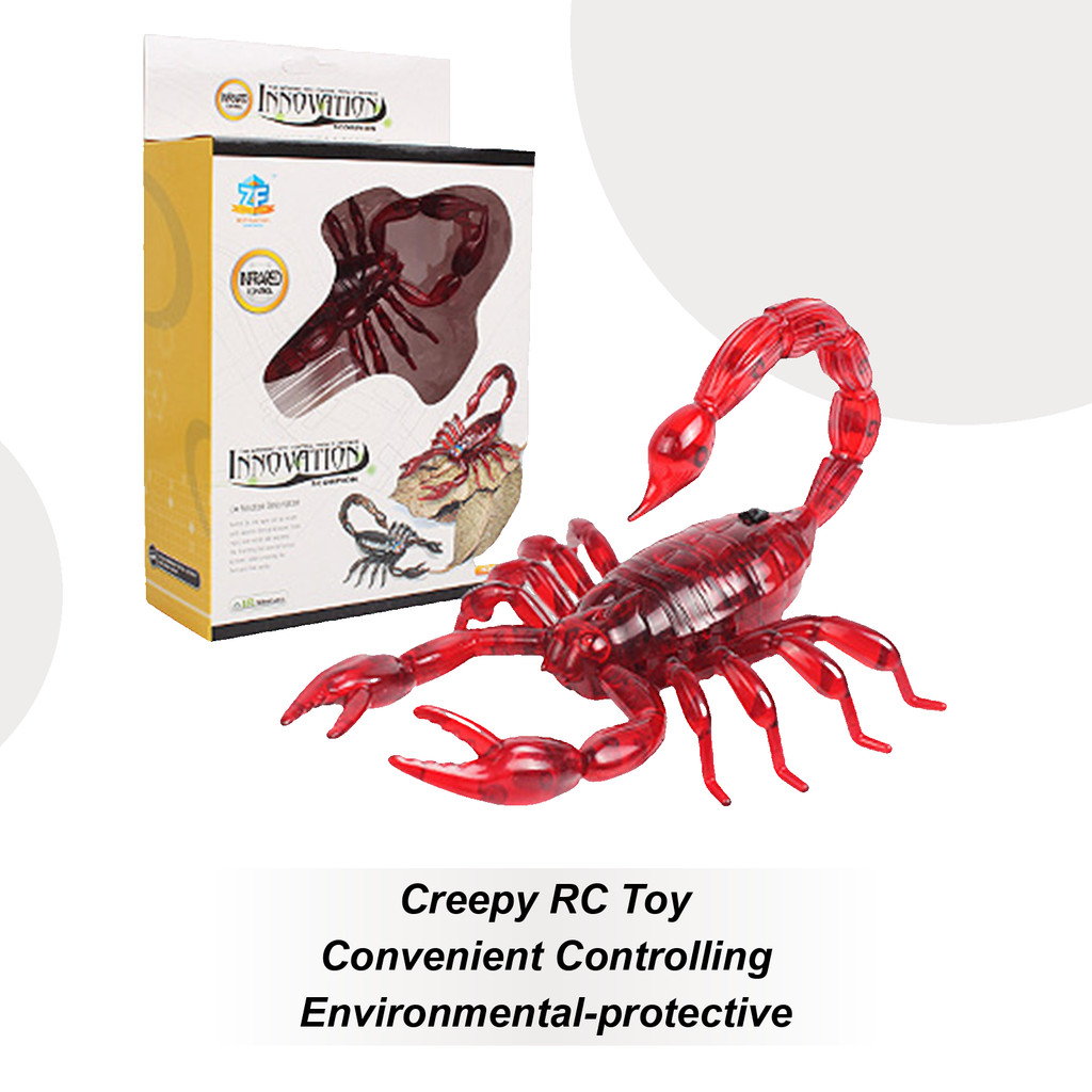 Scorpion RC Toy Remote Control Bugs Simulation Scorpion Infrared ...