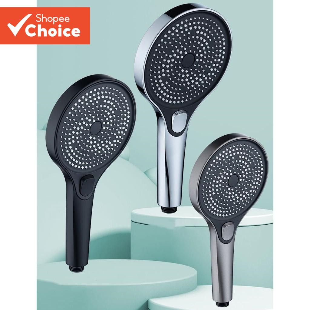 Handheld Shower Head, Round Starry Sky Pressurized Showerhead, High ...
