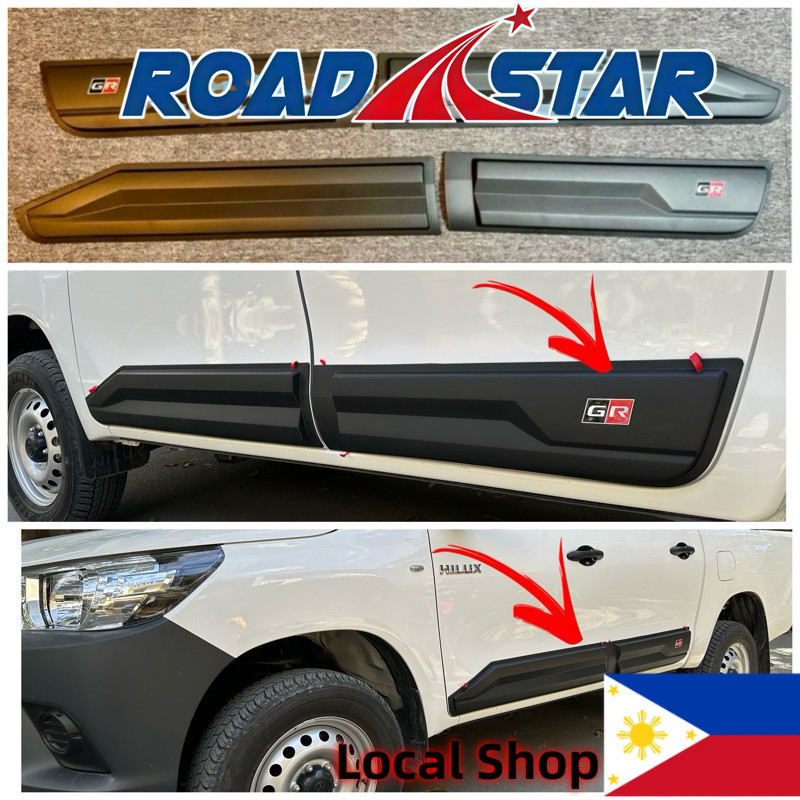 For ROAD STAR Toyota Hilux Revo Conquest GRS 2016 - 2025 GR Body ...