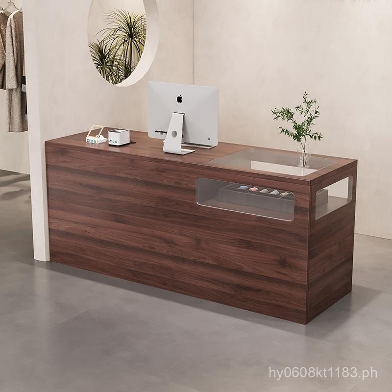 Reception Desk Bar Counter Small Cashier Counter Clothing Store Jewelry ...