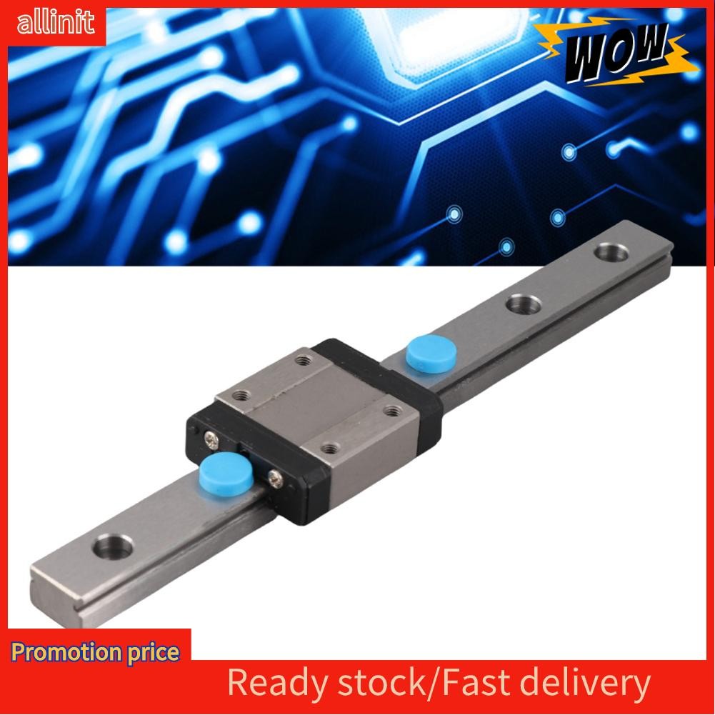 allinit-ph LML12B Linear Rail Mini Bearing Steel Guide Slide Rail+ Block Variety Length (100mm ...