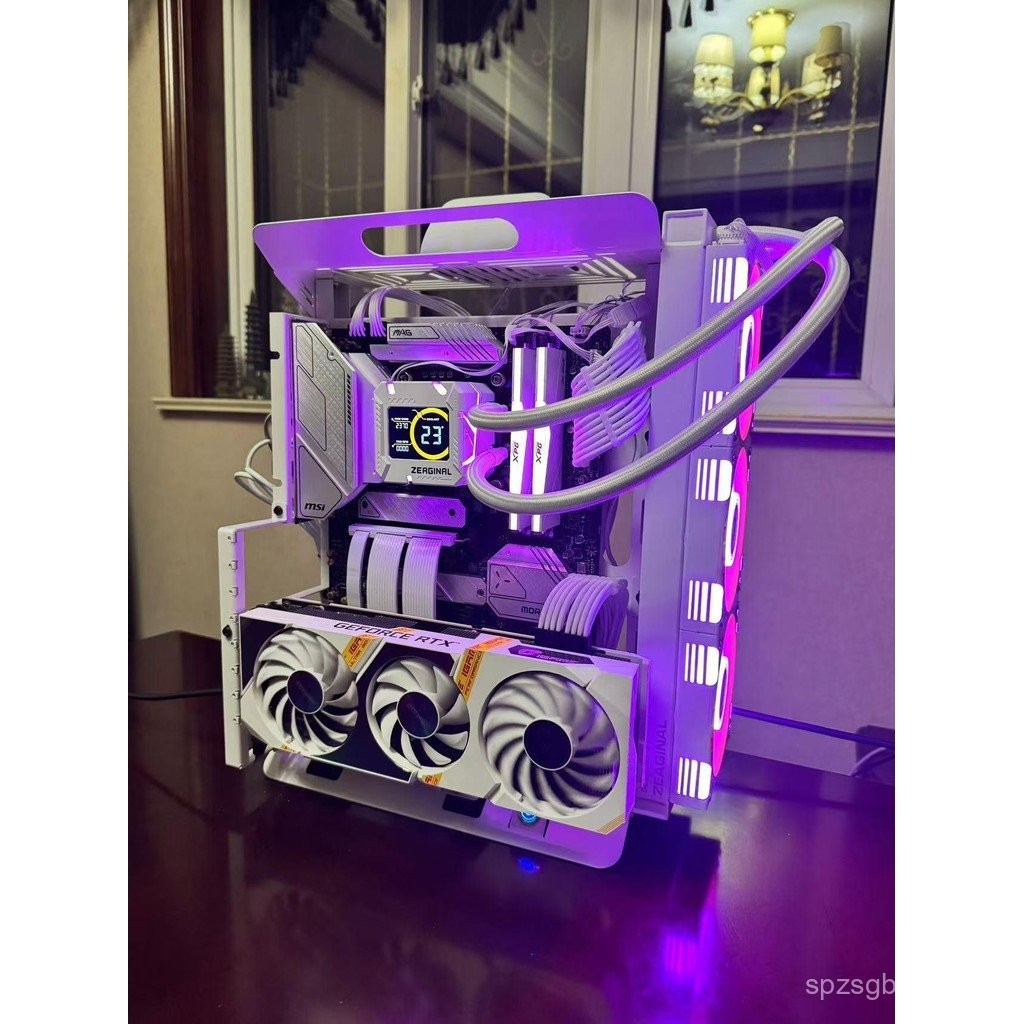 Open Chassis atx/matx Desktop Computer Case Stand itx Creative Graphics ...