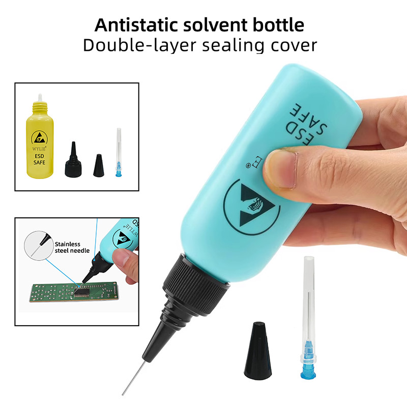 Wylie Double Leak-proof Inside and Outside ESD Liquid Dispenser Plastic ...