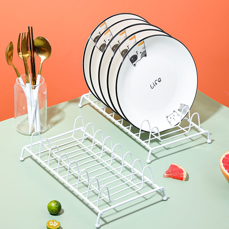 Kitchen Storage Plate and Bowl Rack Cabinet Plate Organizer Drawer ...