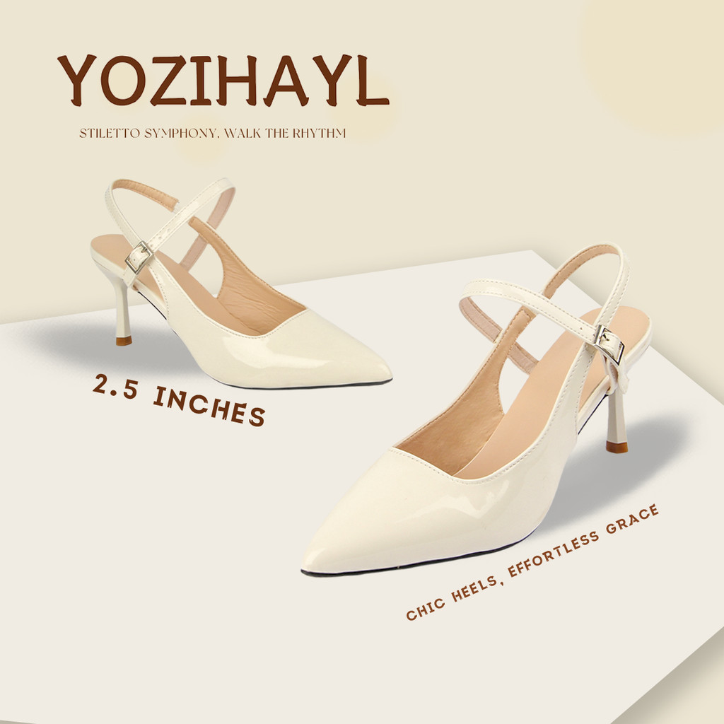 Pointed Toe Block Heel Sandals Office Work Block Heel Woman with Heels ...