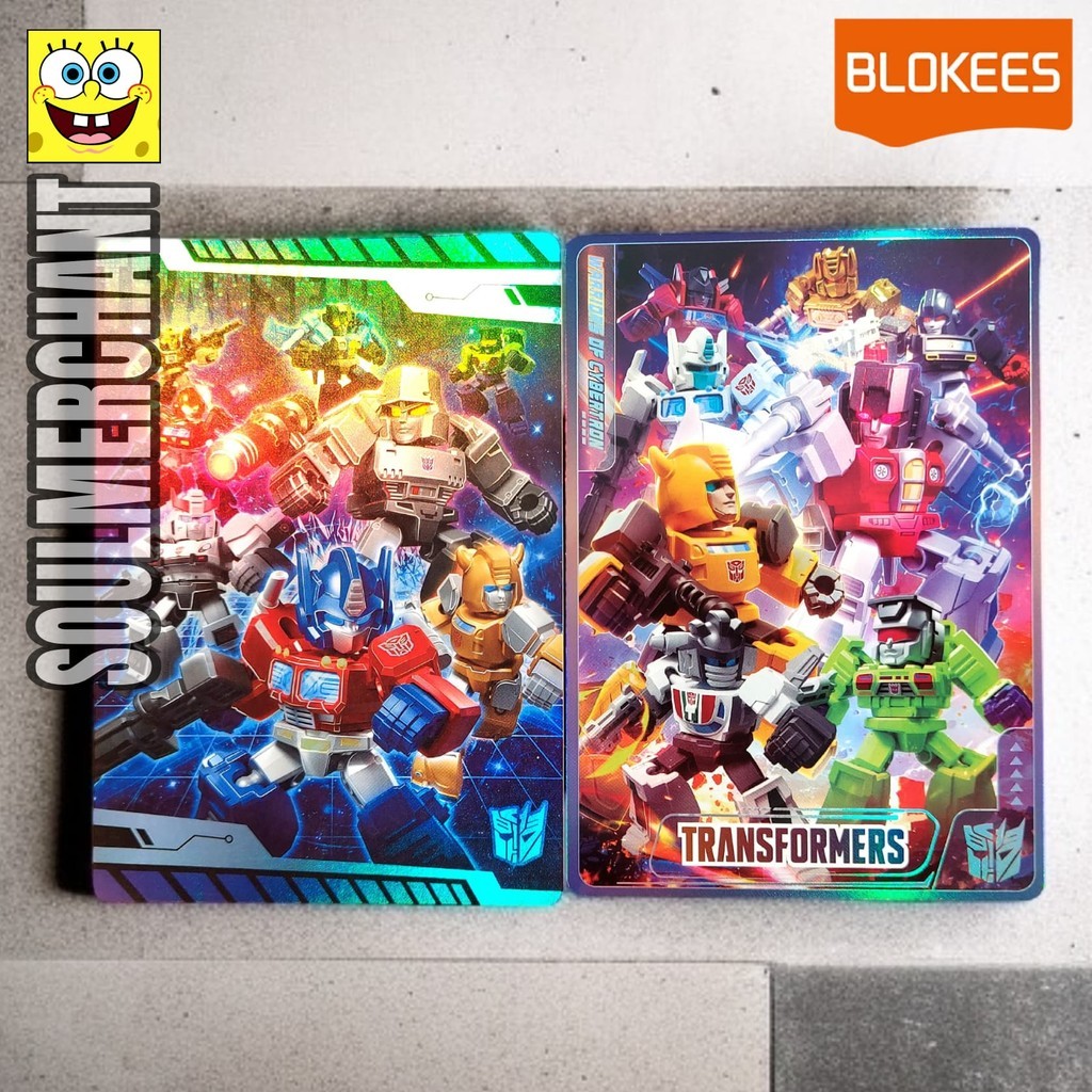 Transformers Card Blokees Galaxy Version Defender Mix Free to Choose ...