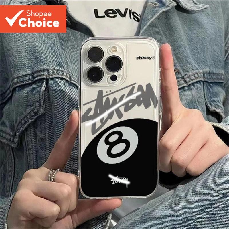 Black 8 Billiards Mobile Phone Grip, Simple Black Mobile Phone Holder ...