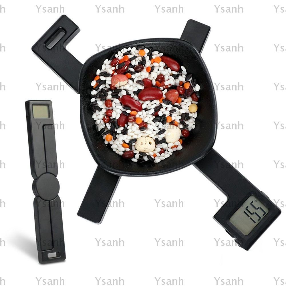 YSANH Folding Digital Kitchen Scale, Weighing Small Food Scale ...