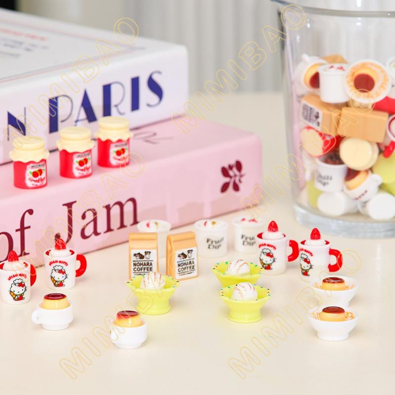 Simulation Food Toys Mini Cake Pudding Dessert Children Doll House ...