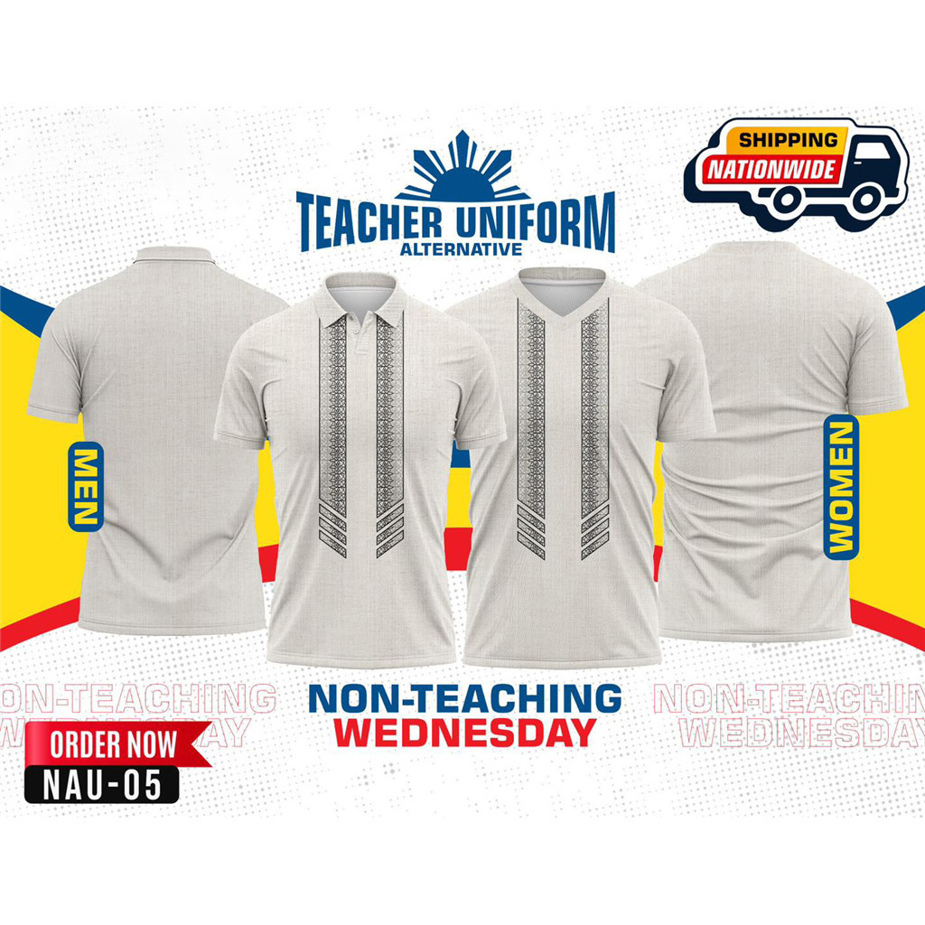 Deped Uniform 2025 Full Sublimation Deped Tshirt For Non Teachers ...