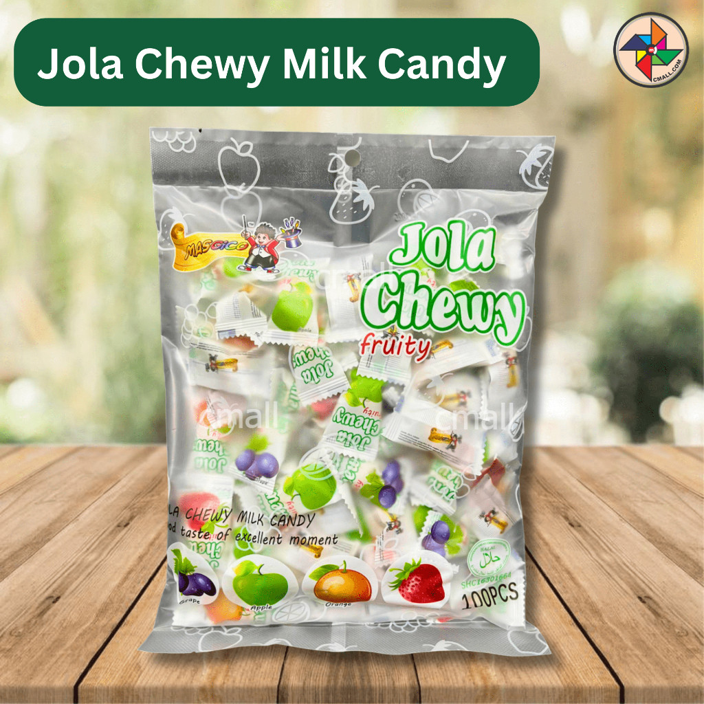 [CM] Masgico Joly Chewy Milk Candy Jola Chewy candy fruits susu flavour ...