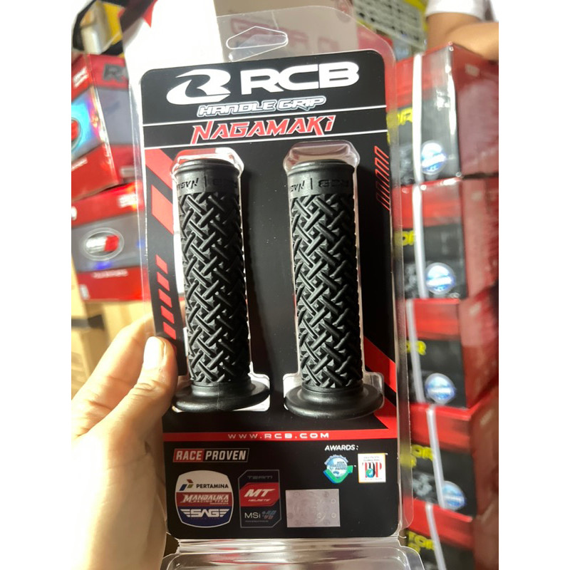 RCB Rubber Handle Grip Universal Handle Grip Rubber Motorcycle Retrofit ...