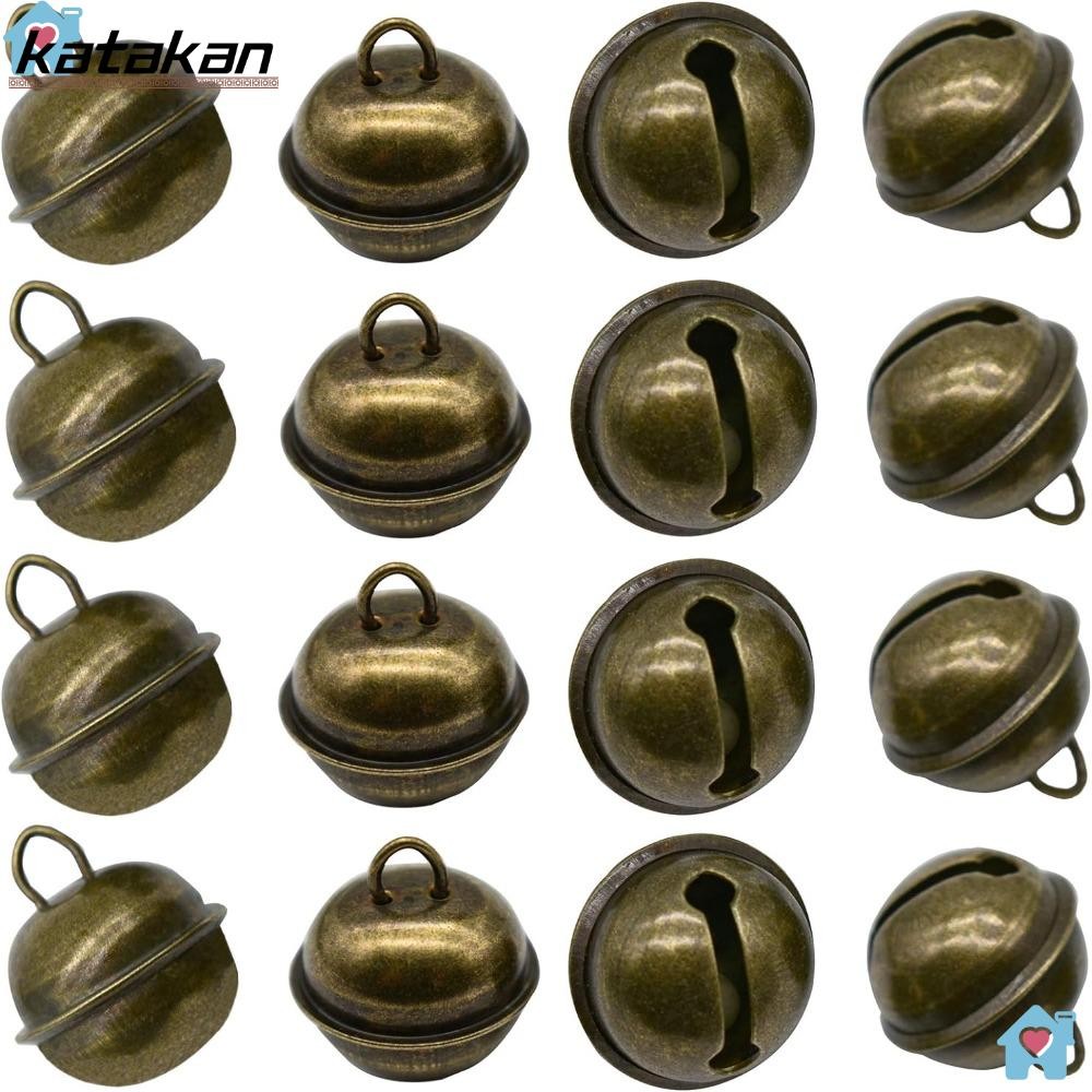 KATAKAN 20Pcs Bells, 22mm Steel Jingle Bells, Cascabeles Craft Bells ...