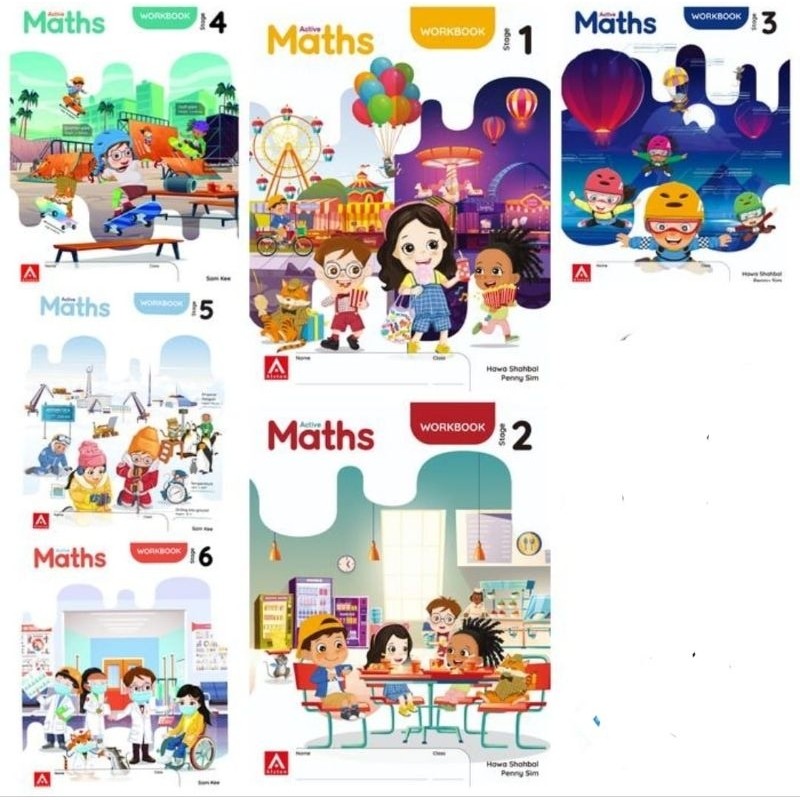Active math 1 2 3 4 5 6 student book workbook | Shopee Philippines