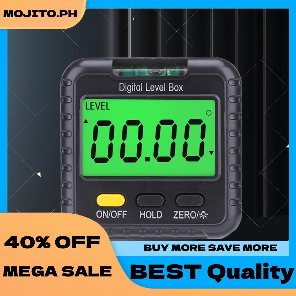 Electronic Digital Angle Protractor Inclinometer Tester Meter Measuring ...