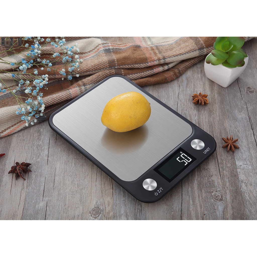 Kitchen Scale 15Kg/1g Weighing Food Coffee Balance Smart Electronic ...