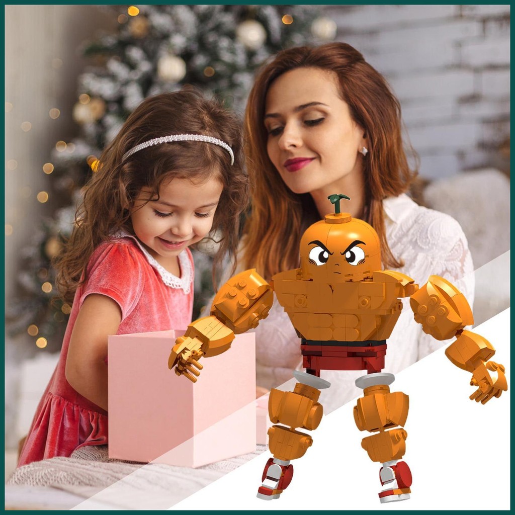 Anime Building Blocks Toy Figurine Building Blocks Ornament Educational ...