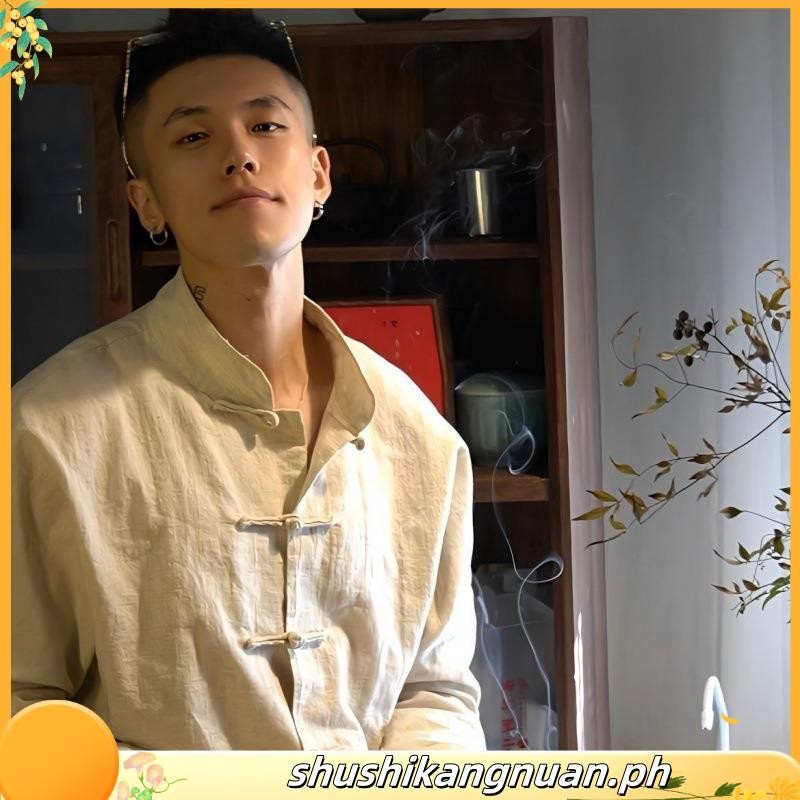 Men Chinese style fashion Traditional Kung Fu Tai Chi Tang Suit Uniform ...