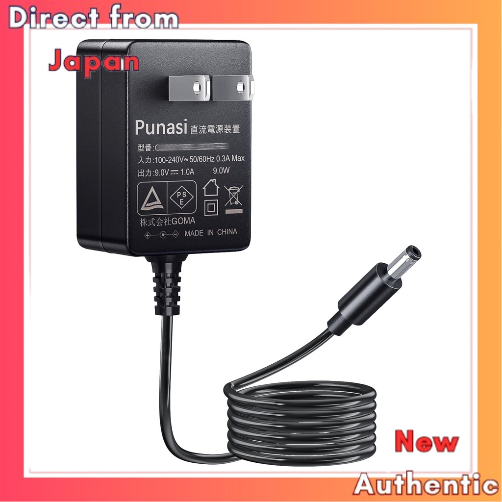 BOSS AC adapter for Boss Punasi PSA-100S2 9V 1A AC adapter Center (-) 5 ...