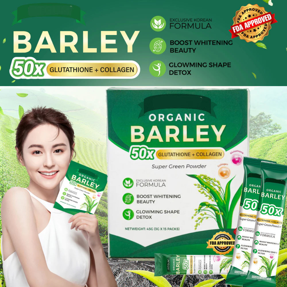 Organic Barley Gluta Collagen Beauty Drink Slim Body 100% Organic and ...