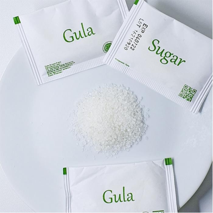 White Sugar Sachet 6 Grams / White Sugar / Hotel Sugar Saset / Sachet ...