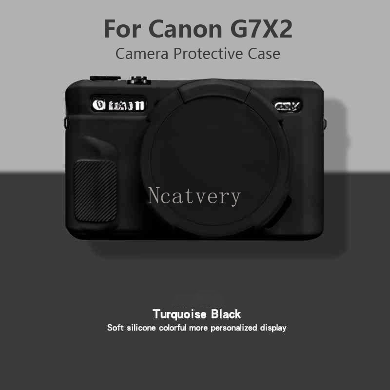 Soft Silicone Rubber Camera Protective Case Cover Bag Shell for Canon ...