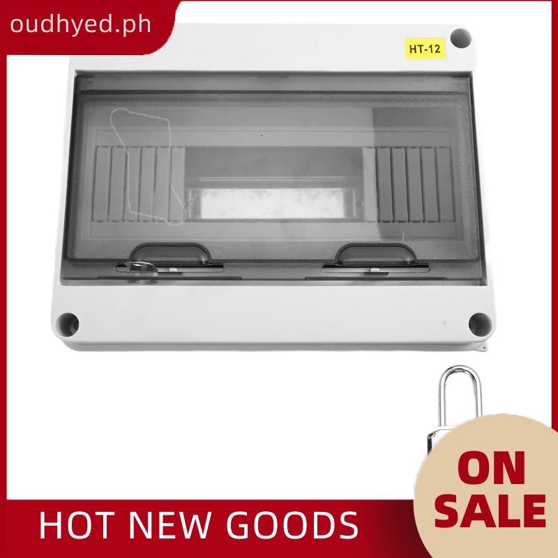 PHOU HT Series Junction Box 12WAY IP65 Waterproof Distribution Box Outdoor Plastic Electrical ...