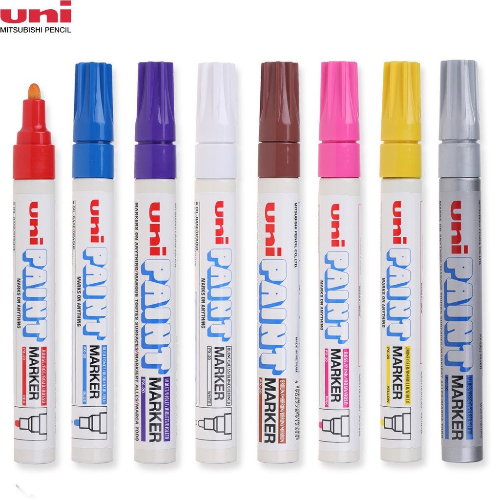 Mitsubishi Japan PX-20Paint Pen PAINT Marker Paint Pen Highlight stick ...