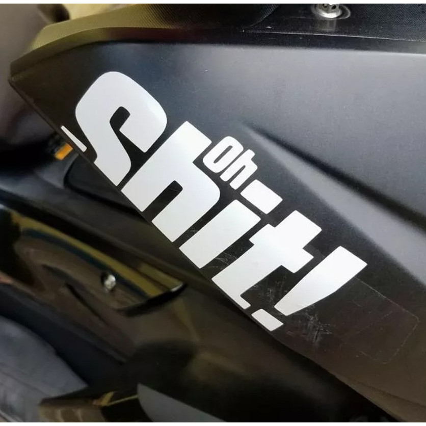 Oh Sheesh Sticker for Motorcycle Stickers Waterproof Decals Motor Life ...