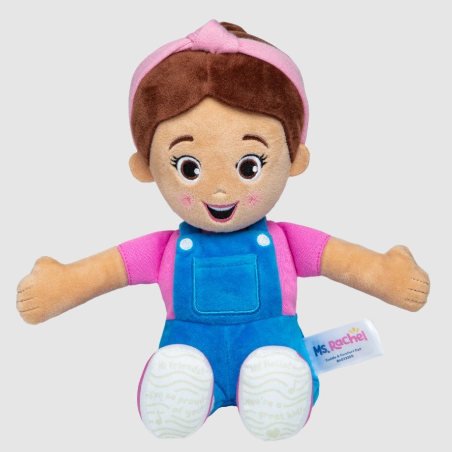 Charming Ms. Rachel Surprise Learning Box Plush Rabbit Toy Materials ...