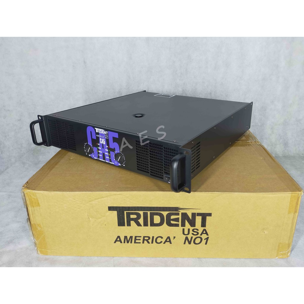 400Watts RMS Professional Power Amplifier Trident CA5 | Shopee Philippines