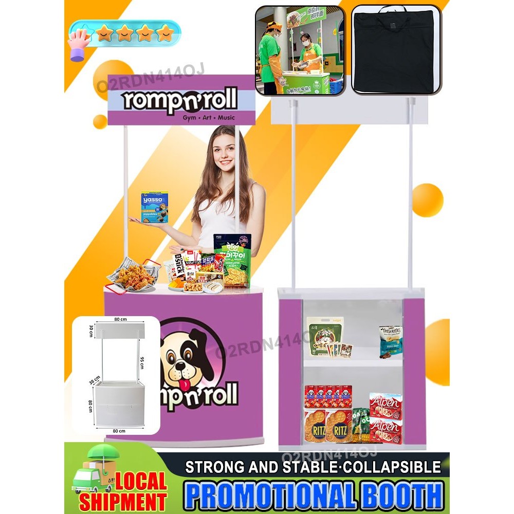 Sent bag!Promotional booth Portable Quality PP Material Collapsible ...