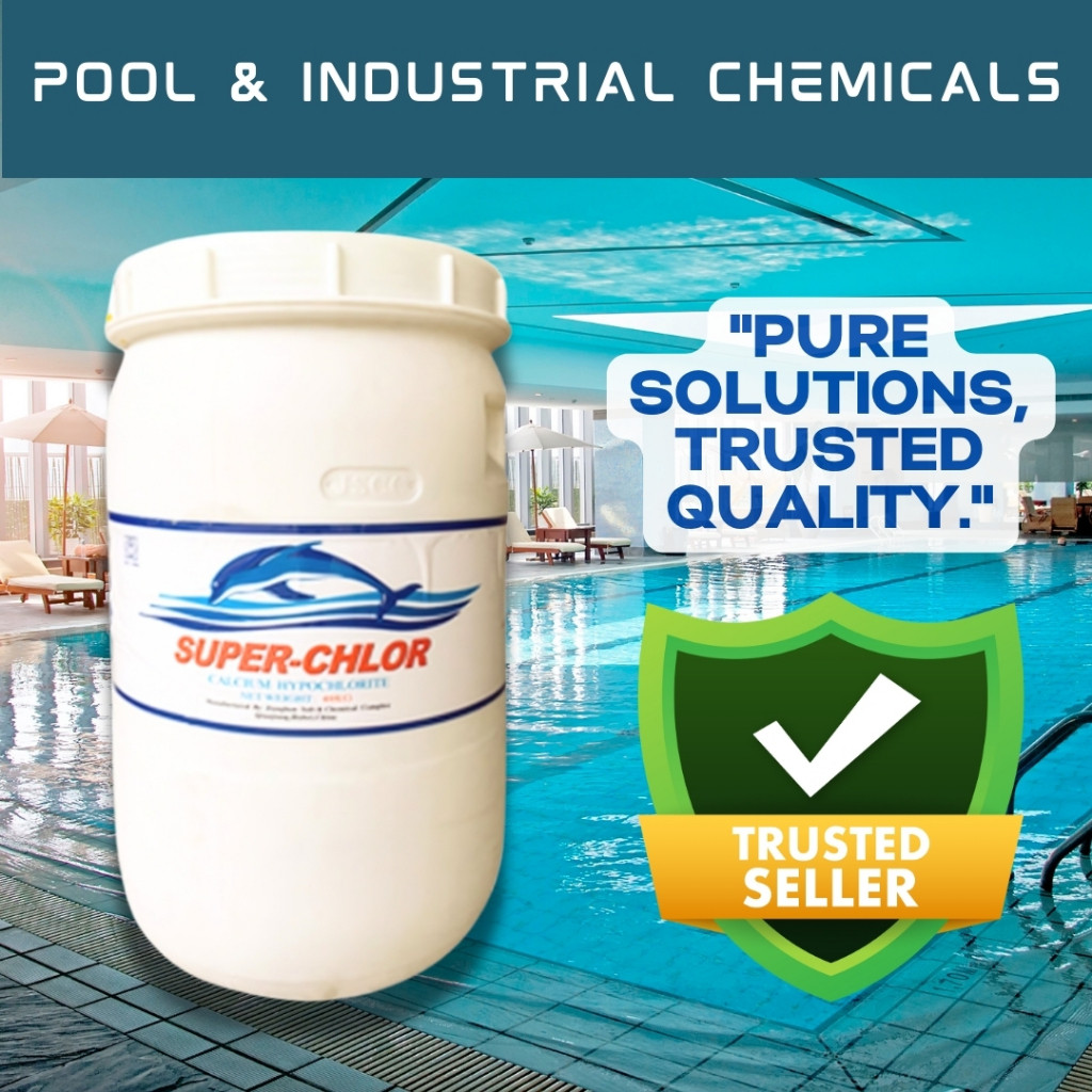SUPER-CHLOR 65% CHINA - CHLORINE (40kg) | Shopee Philippines
