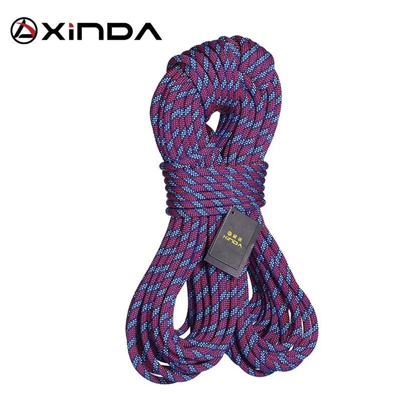 XINDA Rock Climbing Dynamic Rope Outdoor Hiking 11mm Diameter Power ...