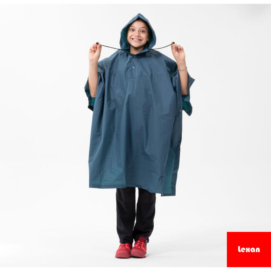 #206 Kids Heavy Duty Unisex Nylon Raincoat Poncho Kapote (8 to 16 years ...